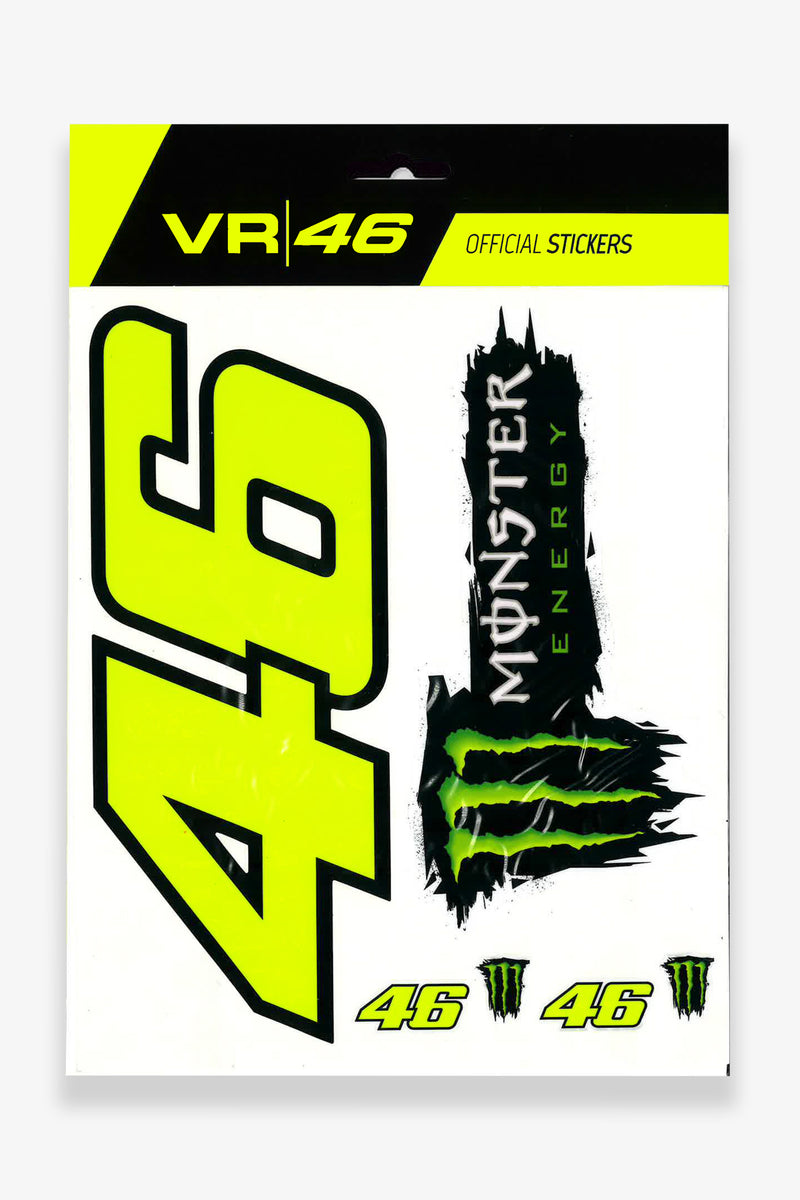 46 Monster Energy Large Sticker Set