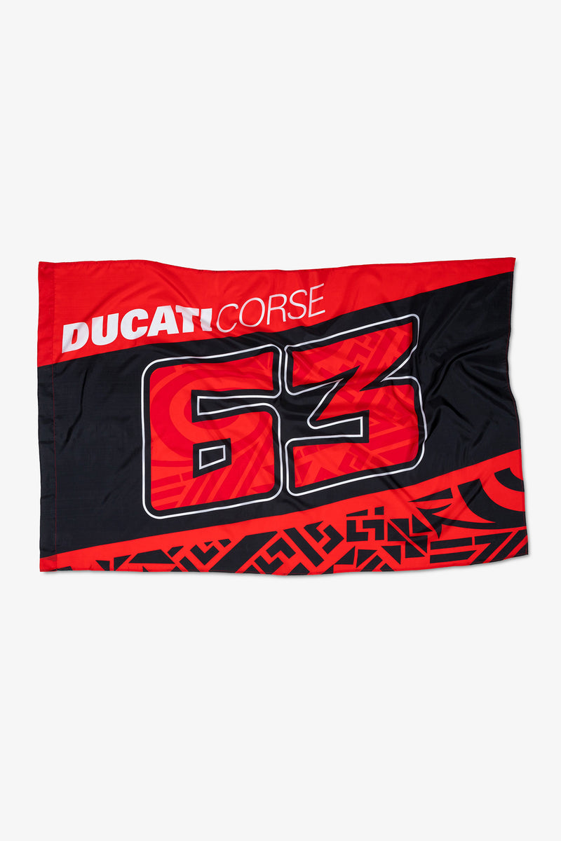 63 Bagnaia Ducati Flag